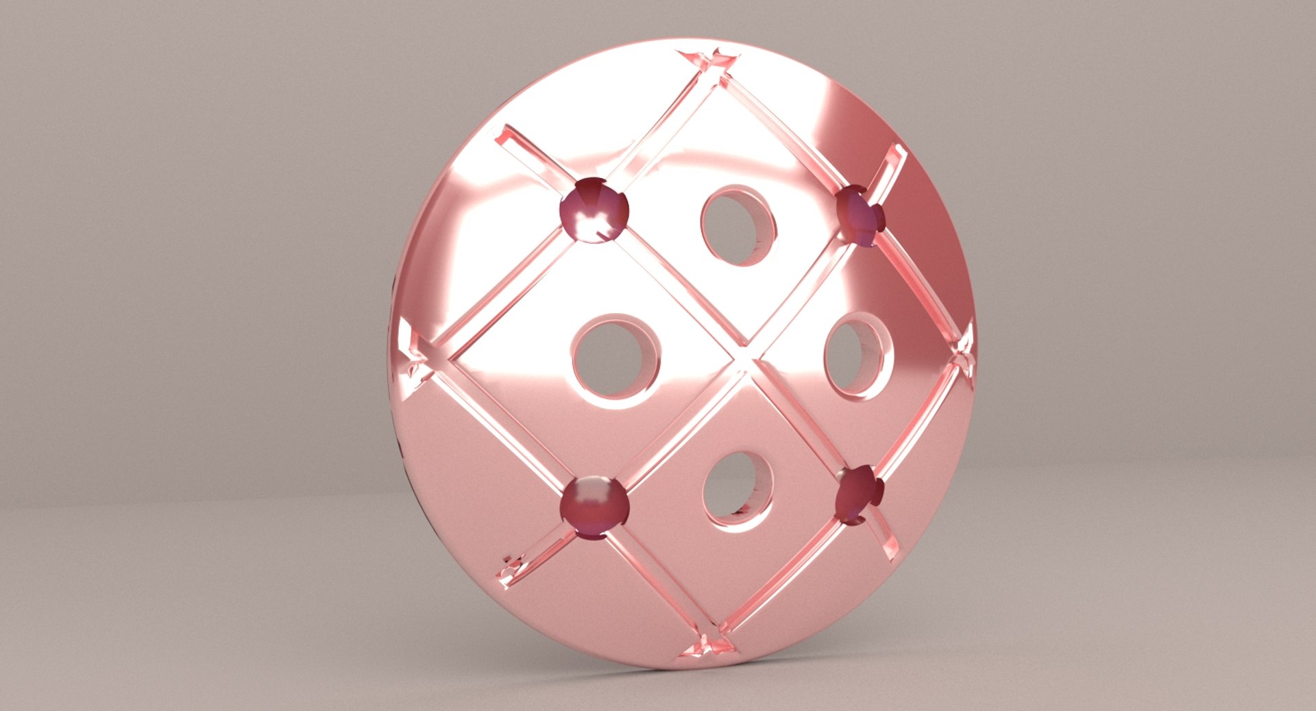 3D Stylish Button Model - TurboSquid 1516547