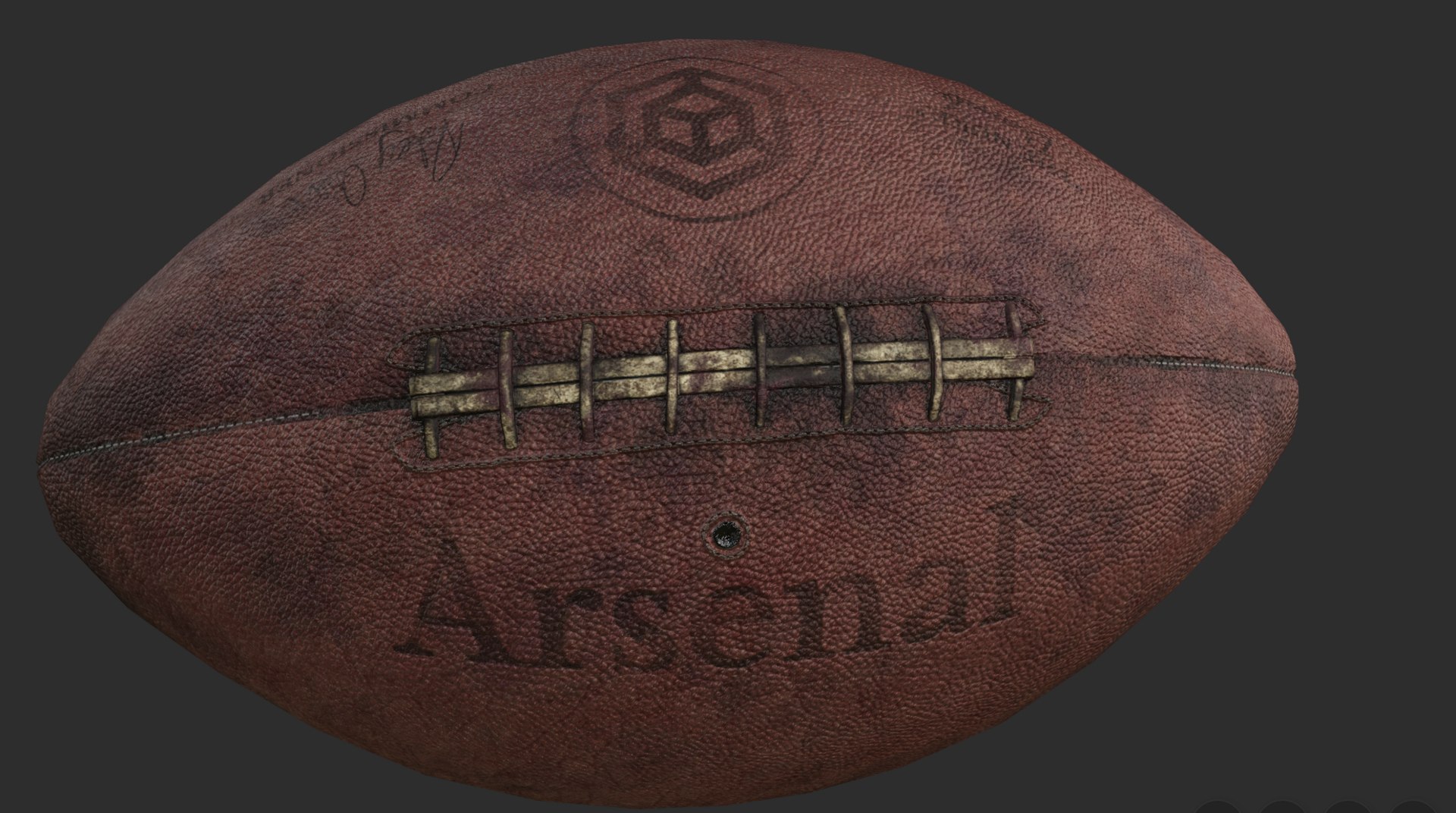 American Football 3D model - TurboSquid 2182357