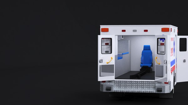 EMS Ambulance Box and Stretcher Collection 3D - TurboSquid 1825810