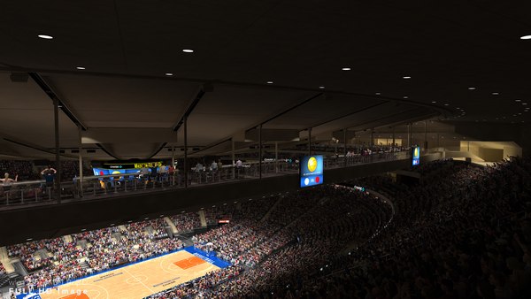 3d madison square garden arena model