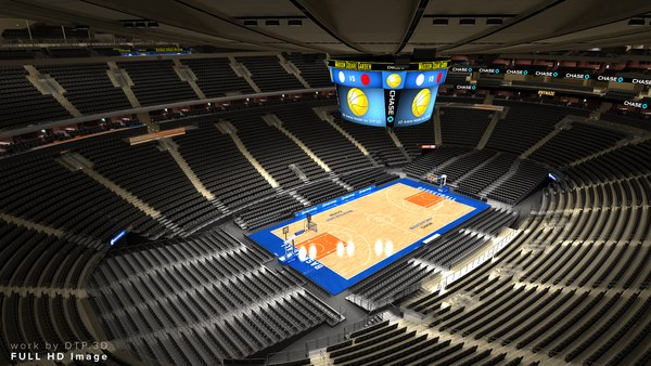 3d Madison Square Garden Arena Model