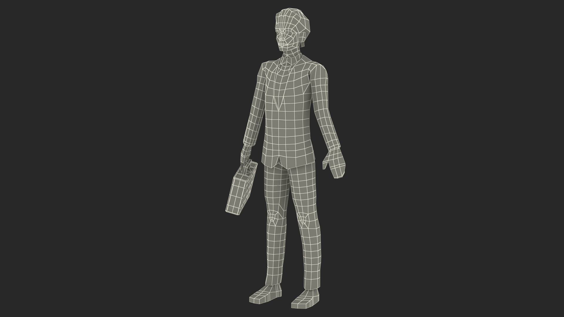 3D Low Poly Businessman Model - TurboSquid 2181326