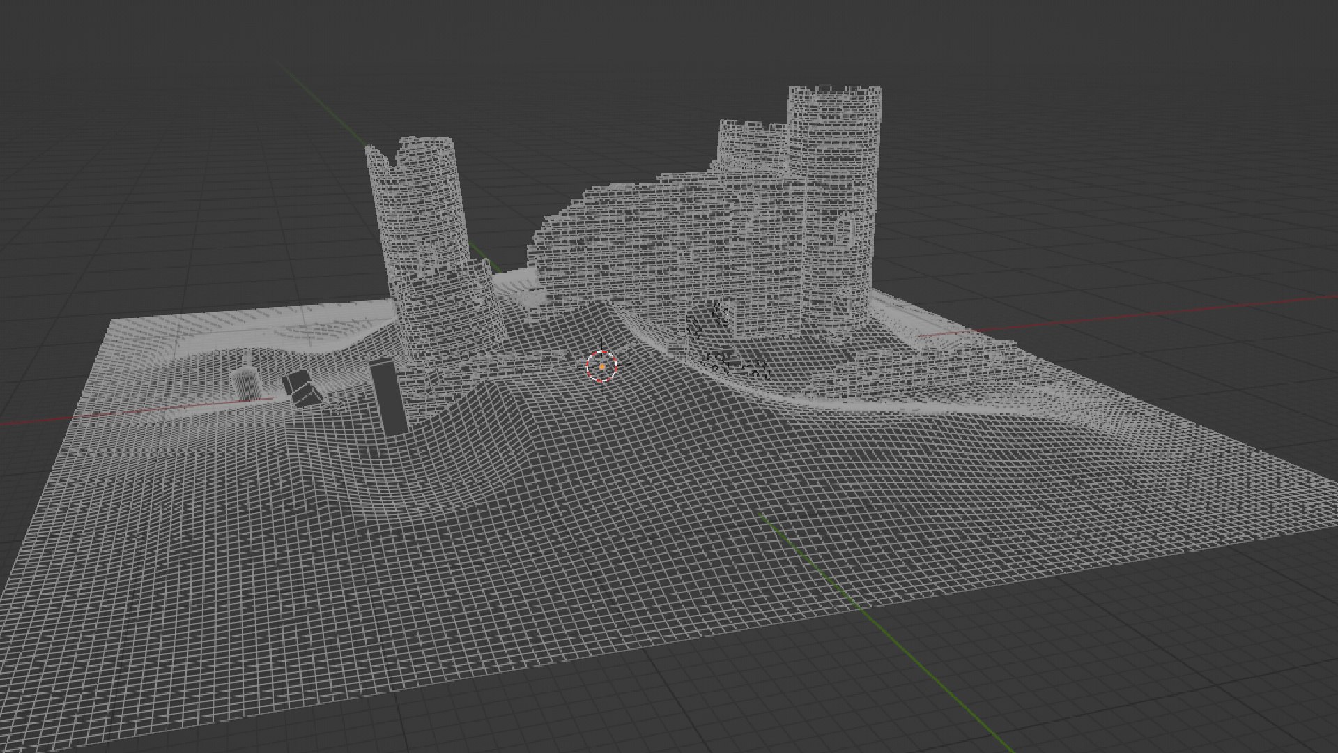 Broken Castle 3D Model - TurboSquid 2137461
