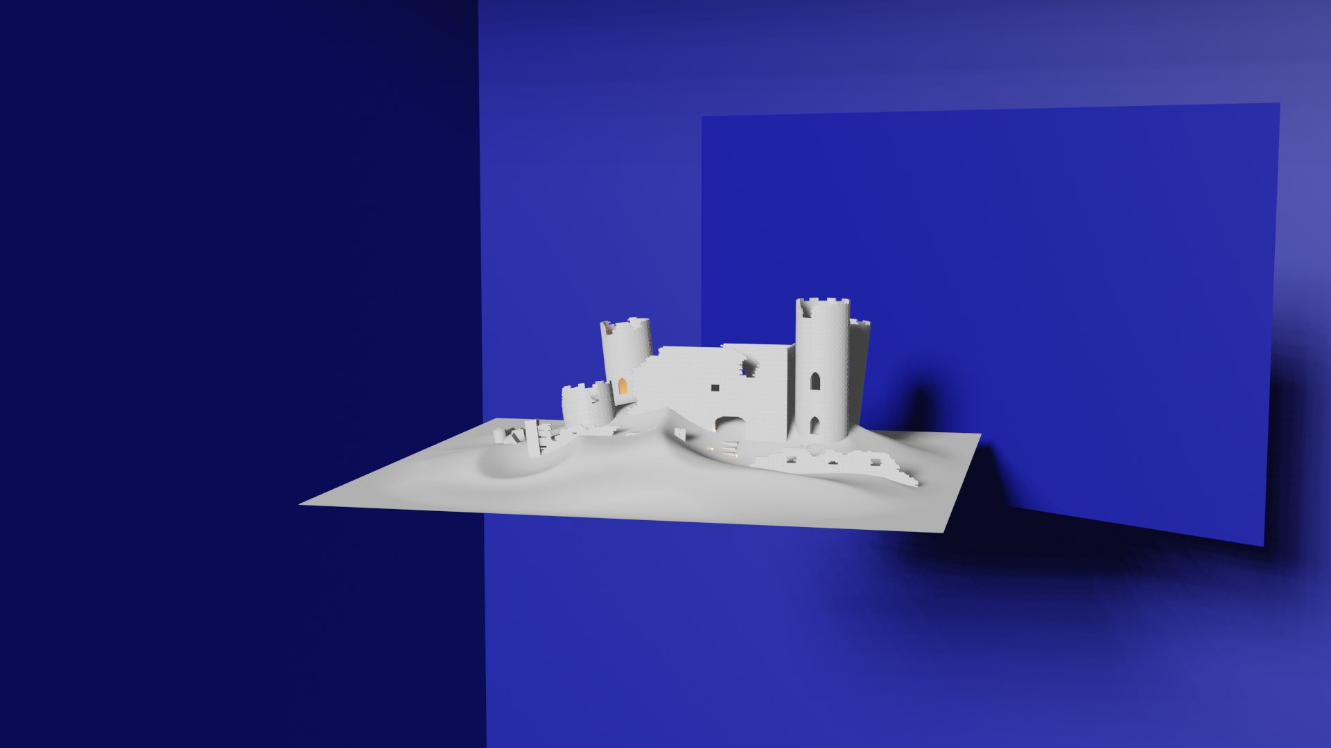 Broken Castle 3D Model - TurboSquid 2137461