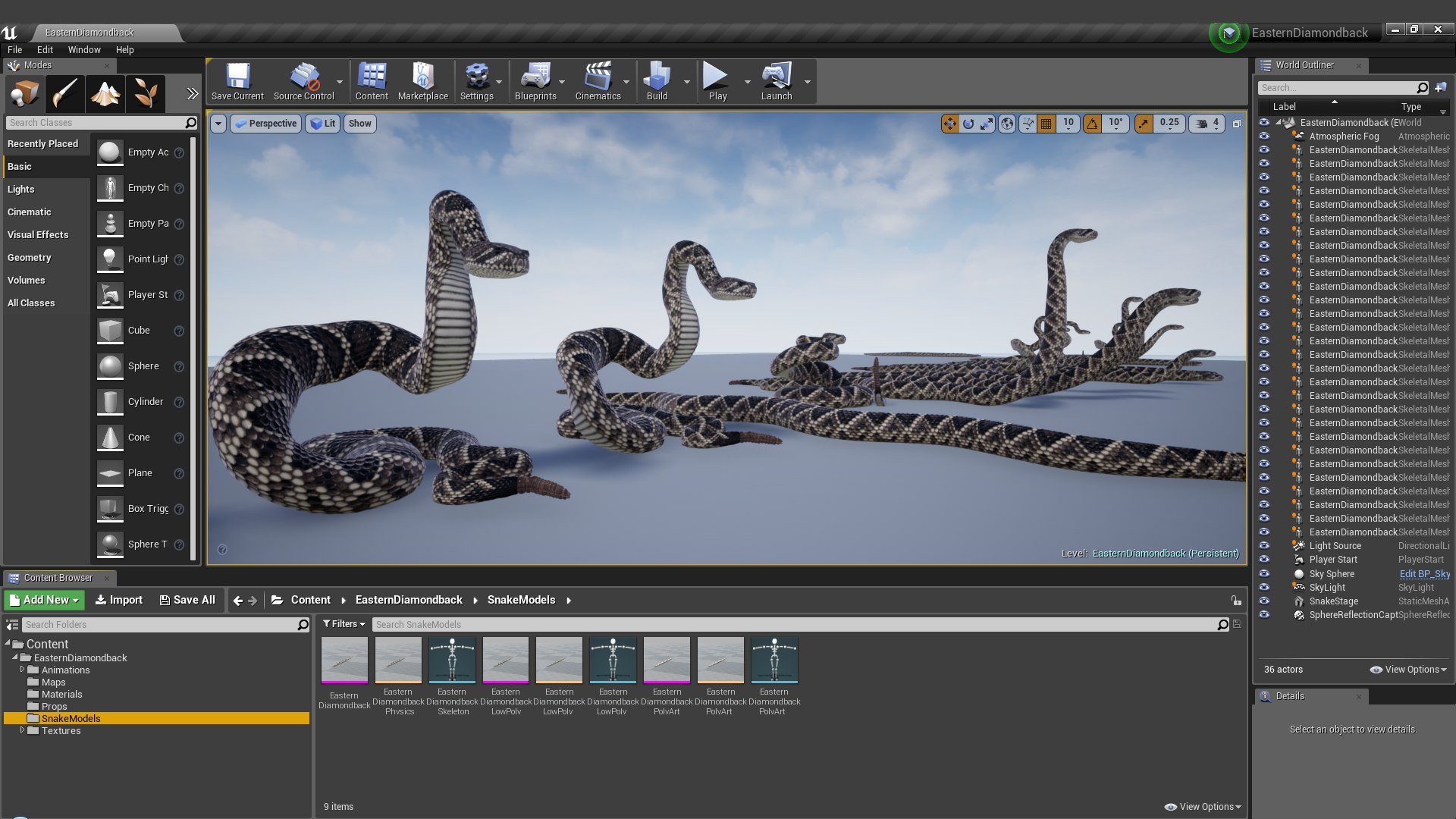 3D eastern diamondback rattlesnake animation model - TurboSquid 1392831
