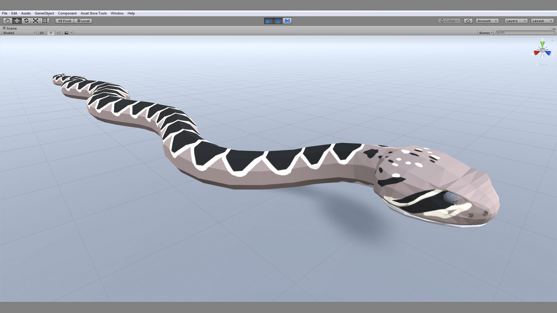 3D eastern diamondback rattlesnake animation model - TurboSquid 1392831