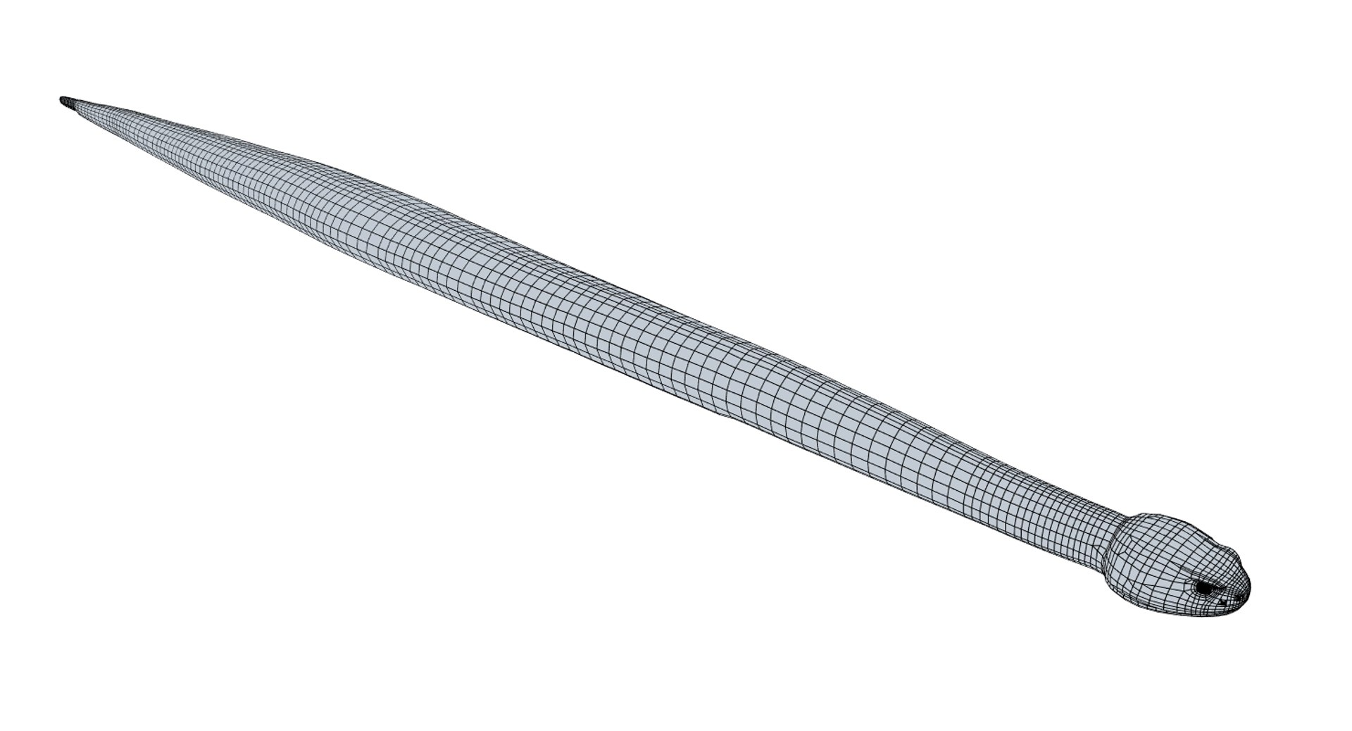 3D Eastern Diamondback Rattlesnake Animation Model - TurboSquid 1392831