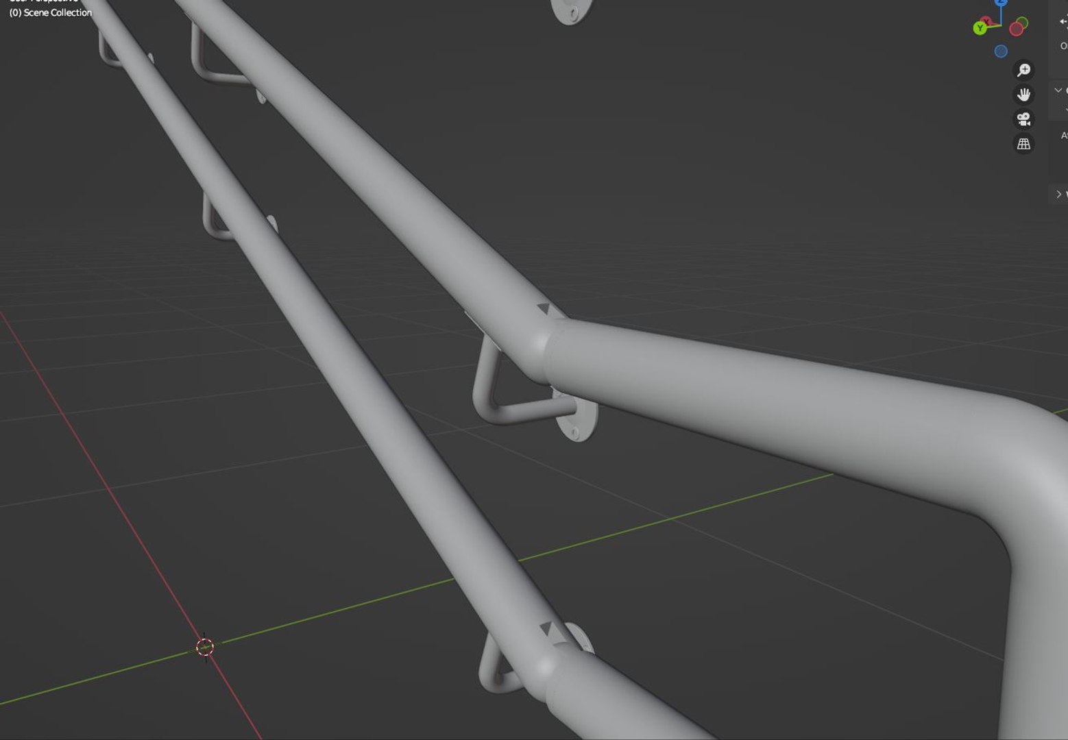Free Railing 3D model - TurboSquid 2005795