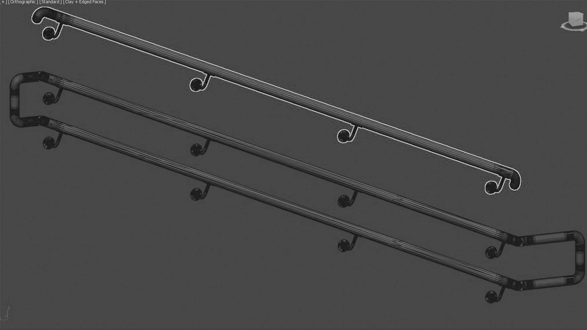 Free Railing 3D Model - TurboSquid 2005795