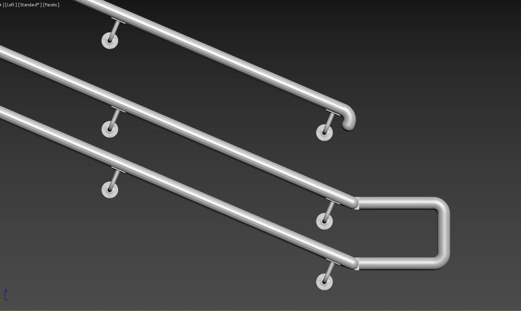 Free Railing 3D Model - TurboSquid 2005795