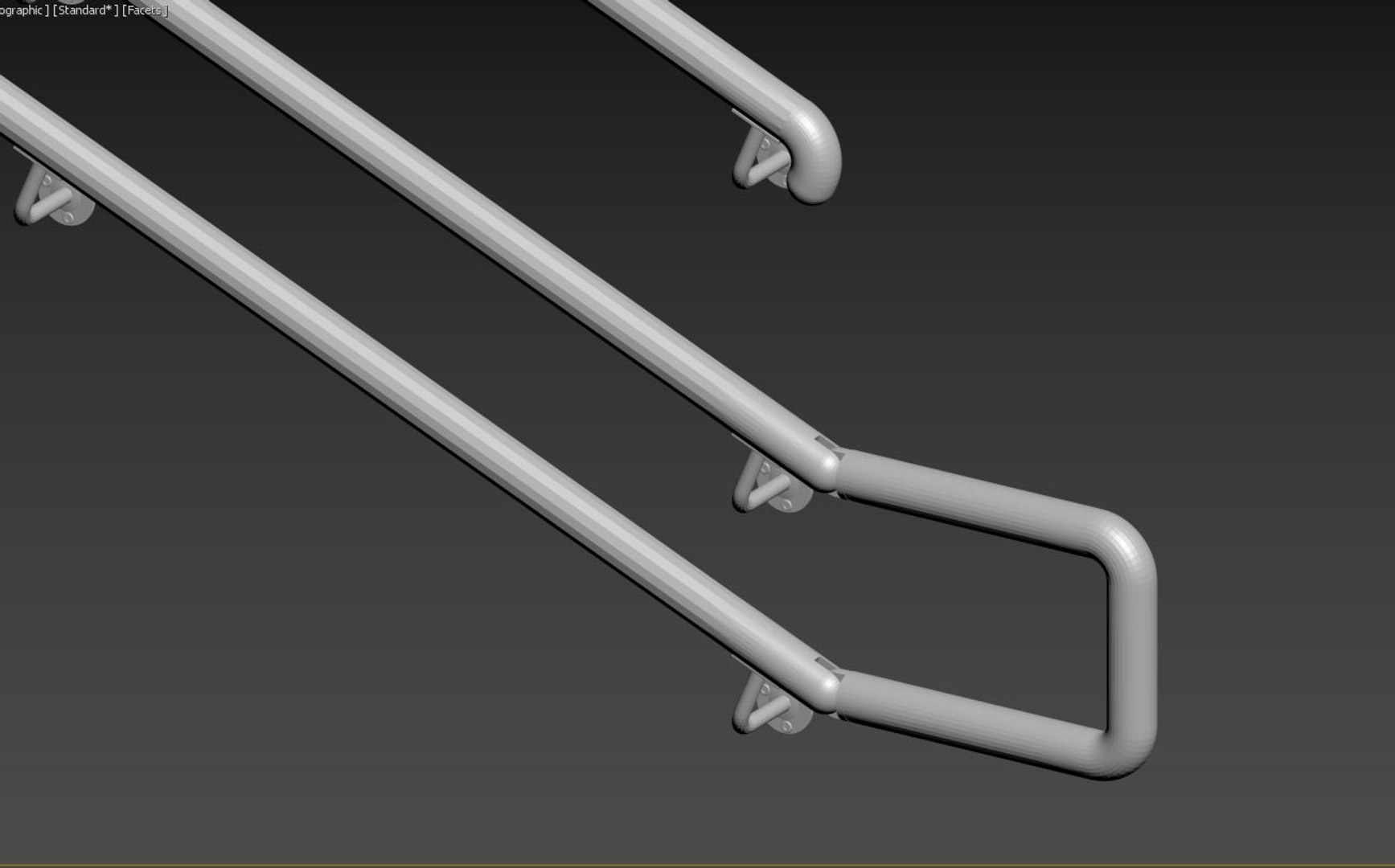 Free Railing 3D Model - TurboSquid 2005795
