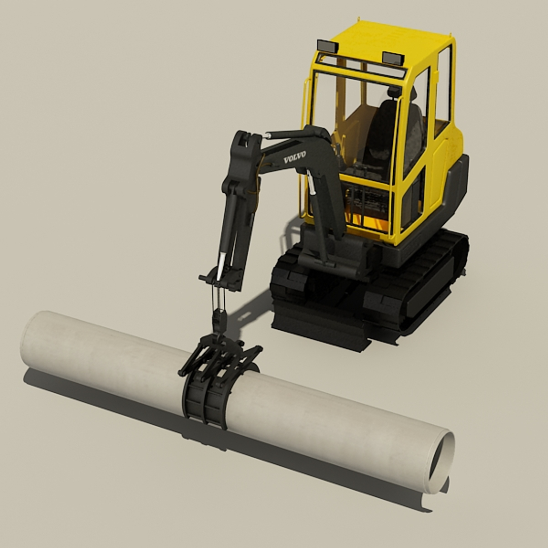 3d model compact pipe lifter