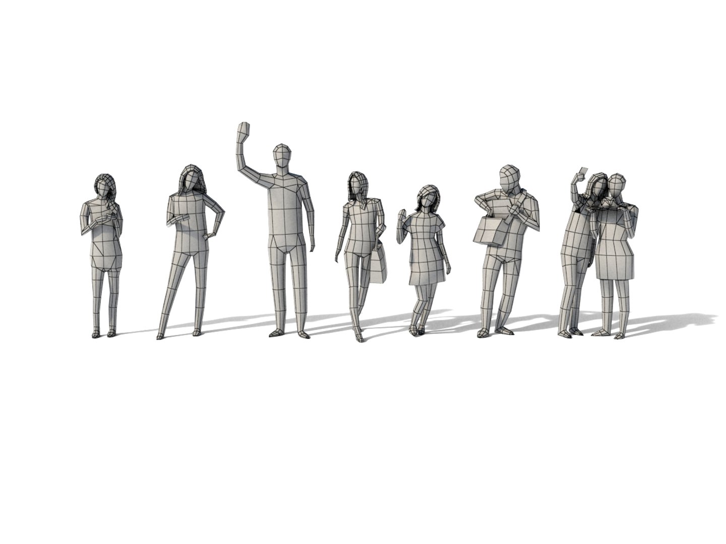 People Crowd Model - TurboSquid 1260167