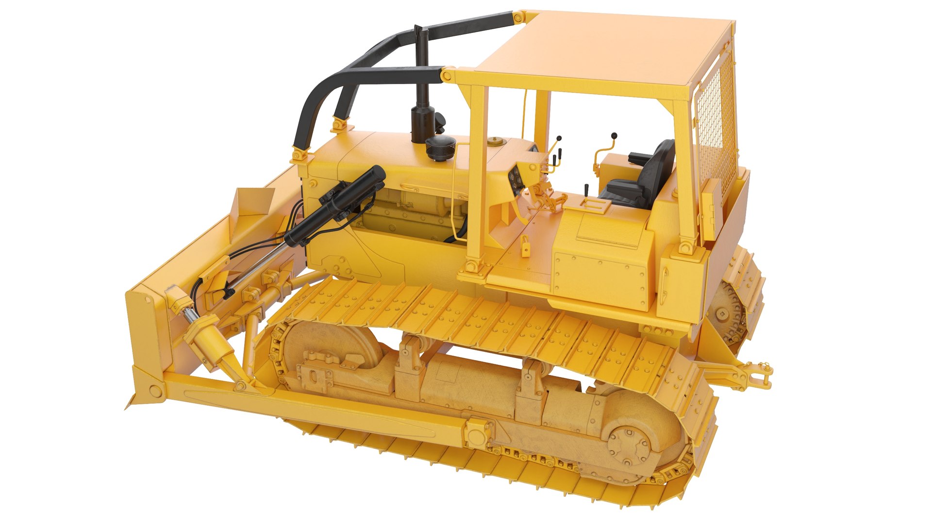Bulldozer 3D model - TurboSquid 2059666