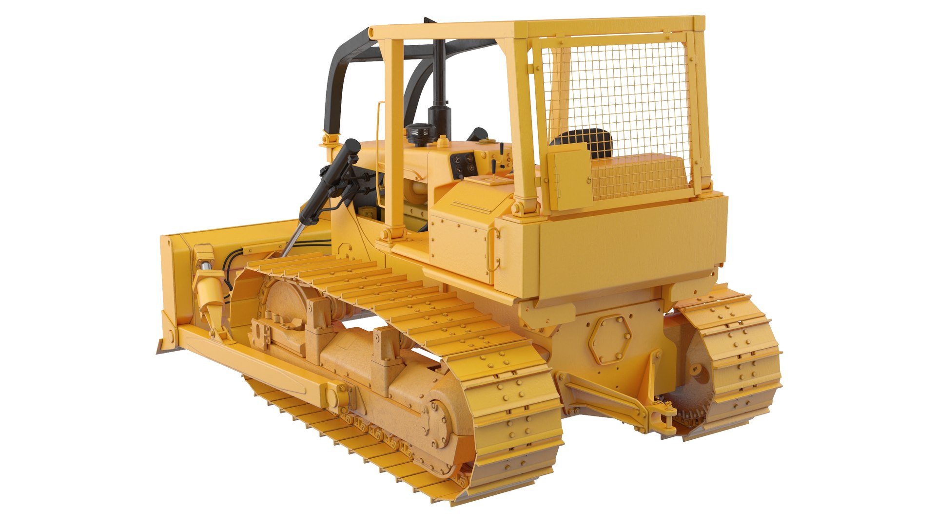 Bulldozer 3D Model - TurboSquid 2059666