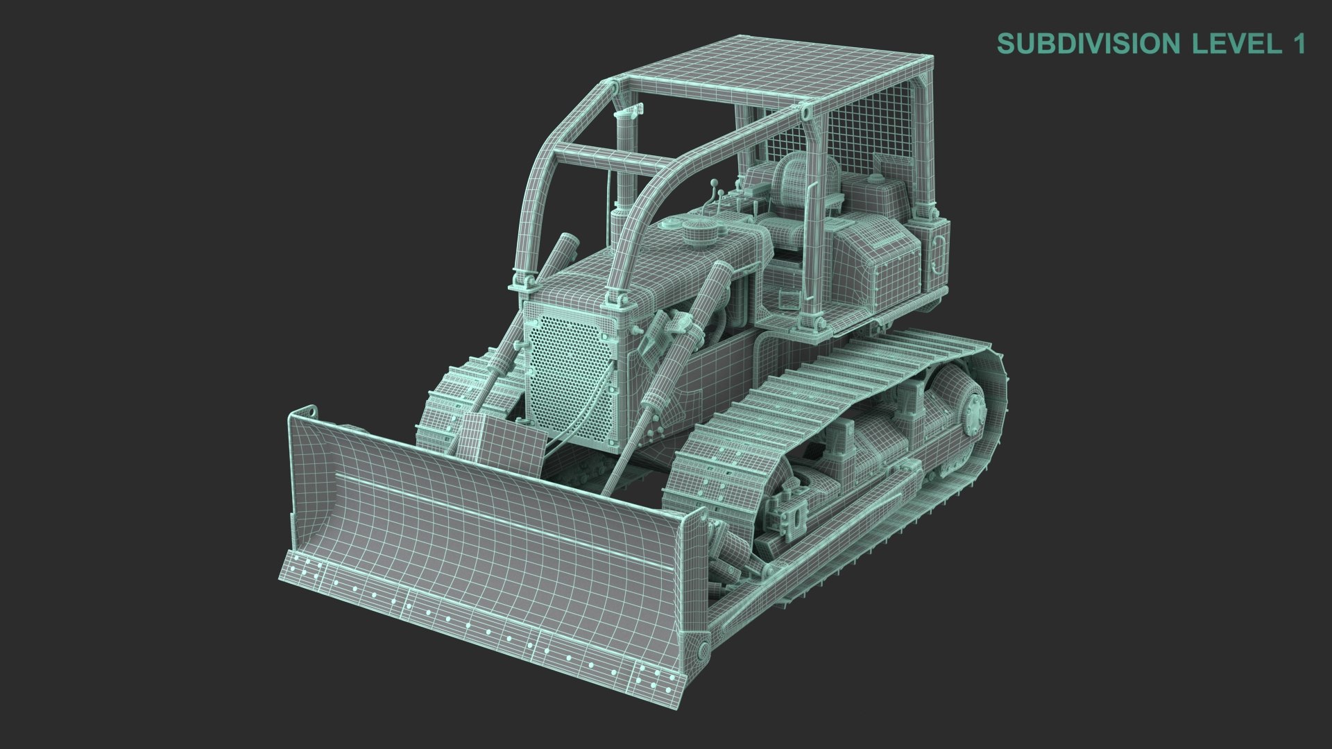 Bulldozer 3D model - TurboSquid 2059666