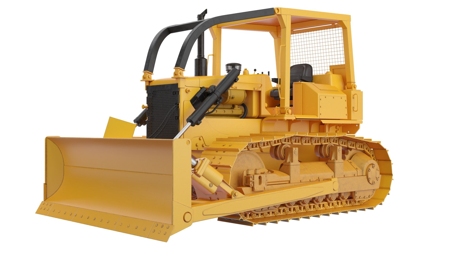 Bulldozer 3D Model - TurboSquid 2059666