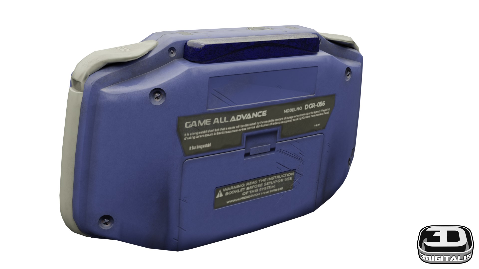 3D Nintendo Game Boy Advance Model - TurboSquid 2234074