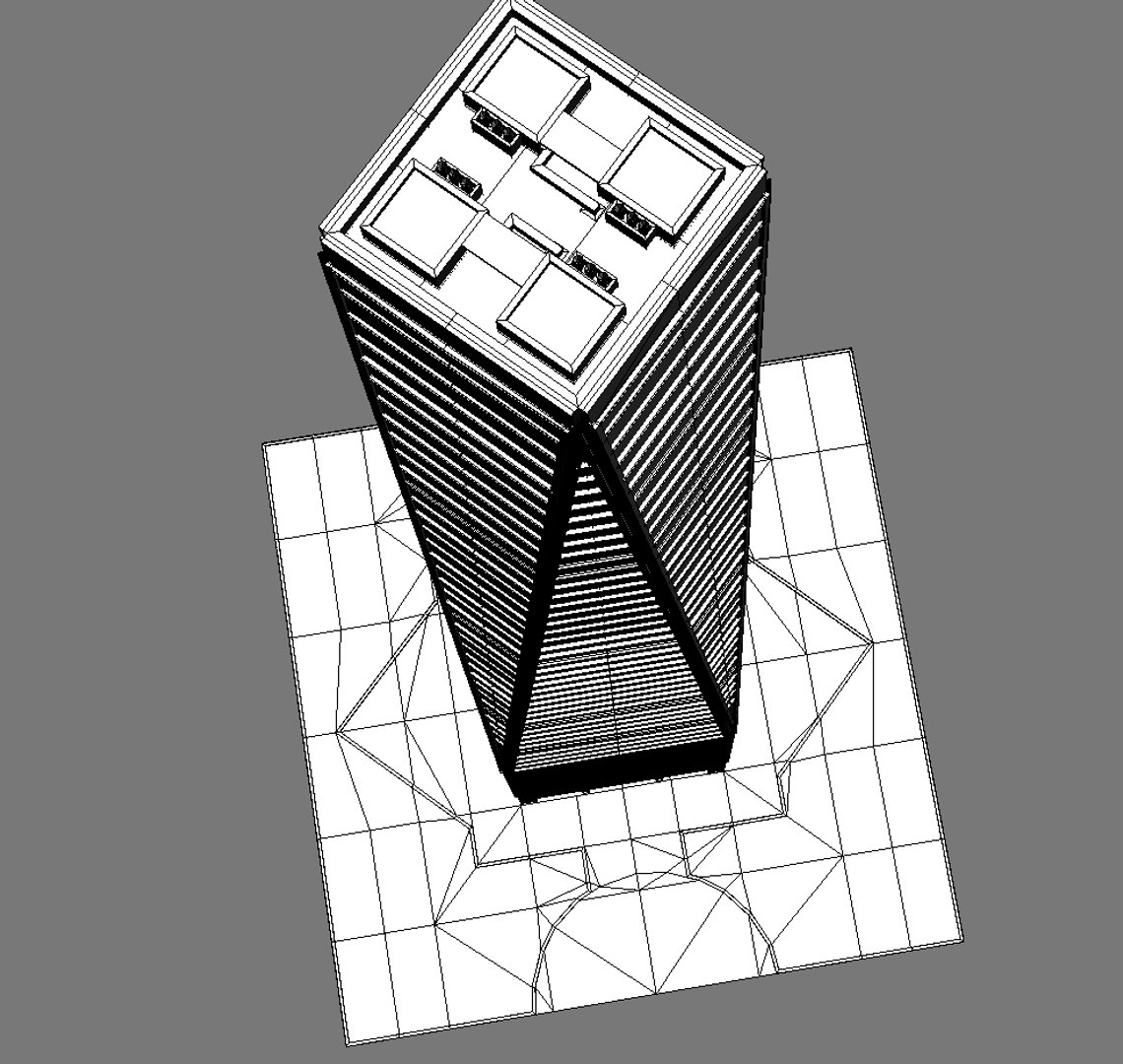 skyscraper business center 3ds
