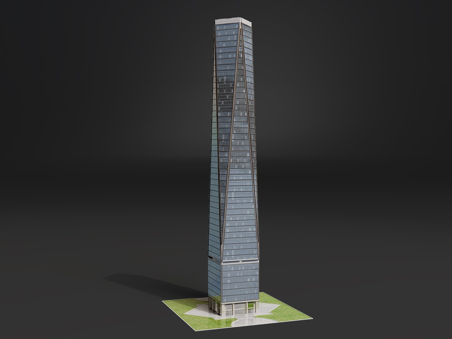 skyscraper business center 3ds