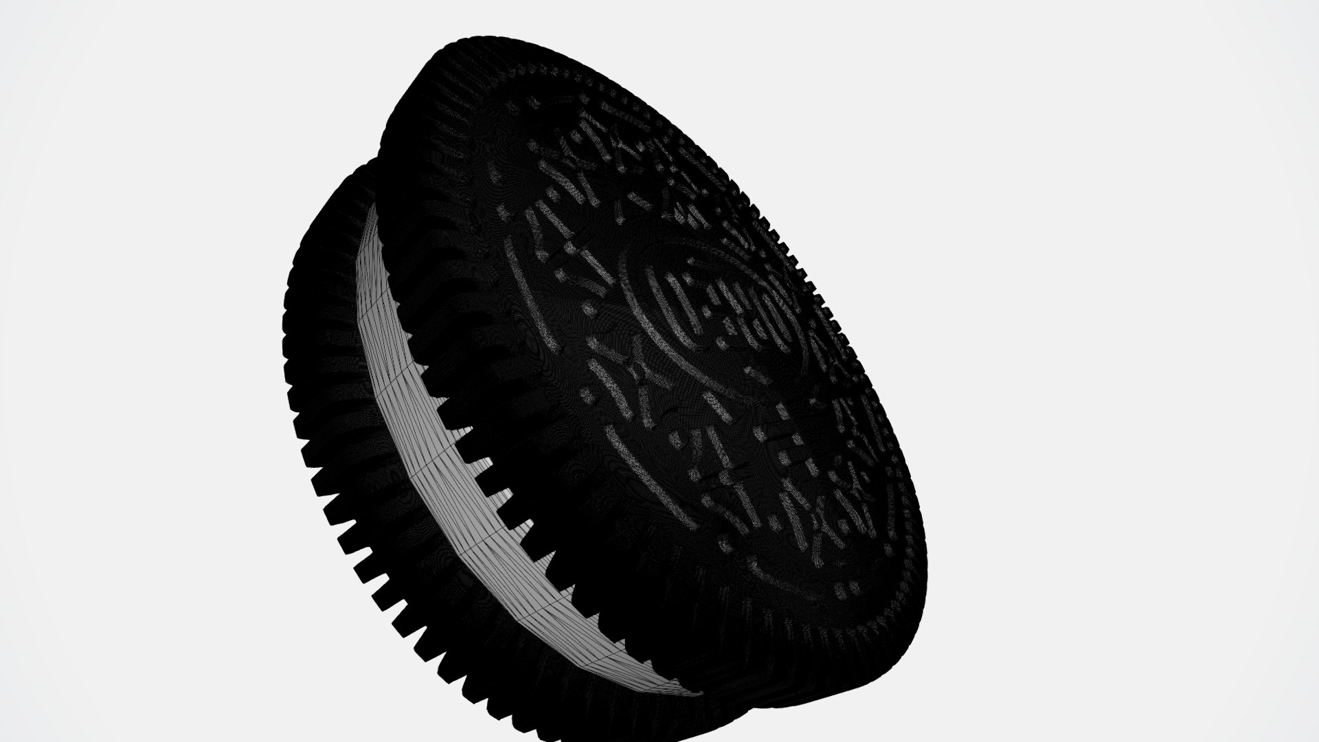 3D Oreo Cookie 3D Model Model - TurboSquid 2036036