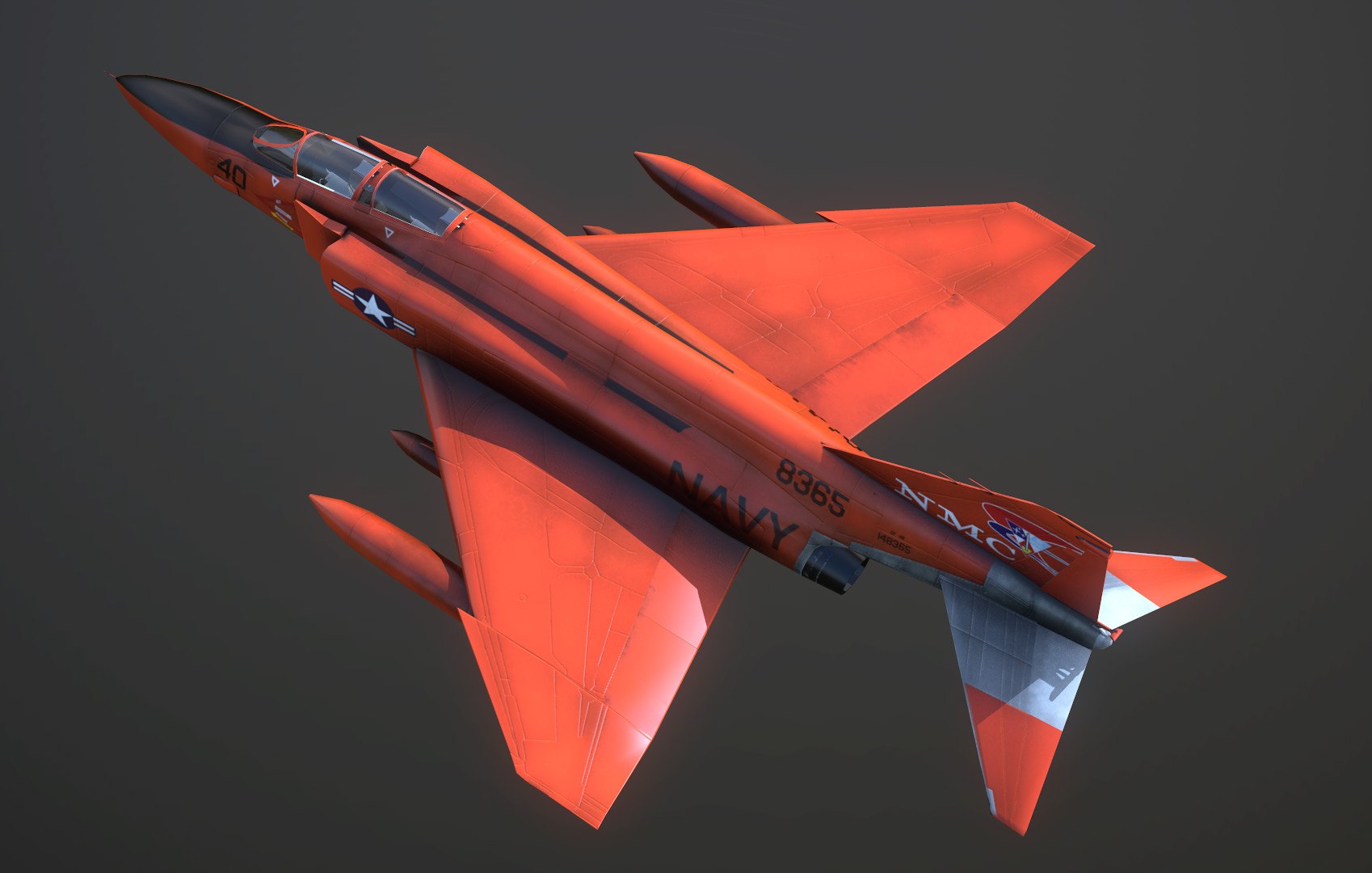 F-4 Phantom Ii 3d Obj