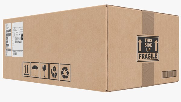 modelo 3d Colección Caja de Cartón 2 - TurboSquid 2233695