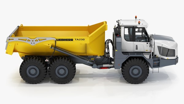 modelo 3d Camión articulado LIEBHERR TA 230 Litronic v2 - TurboSquid ...