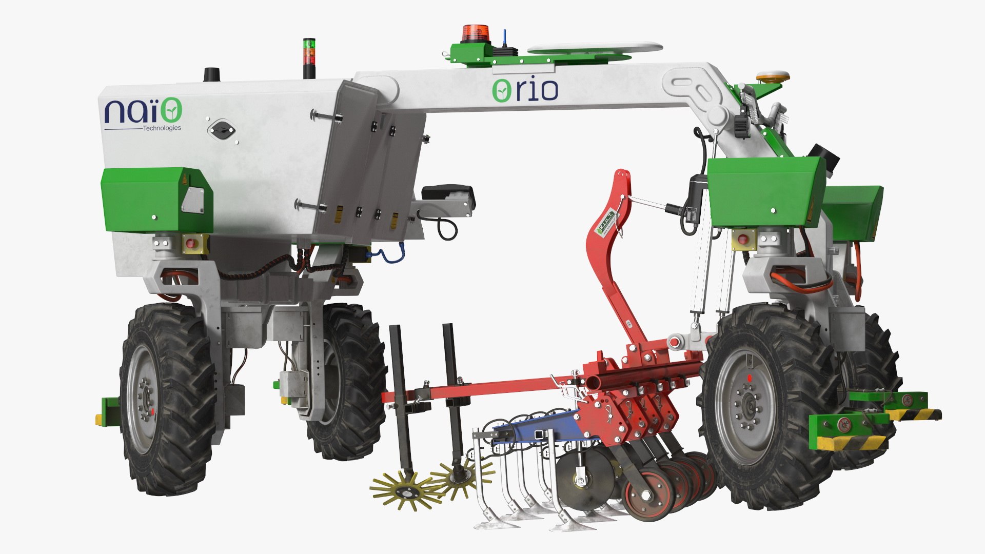 Old Autonomous Farm Robot Orio Naio Rigged 3D Model - TurboSquid 2178937