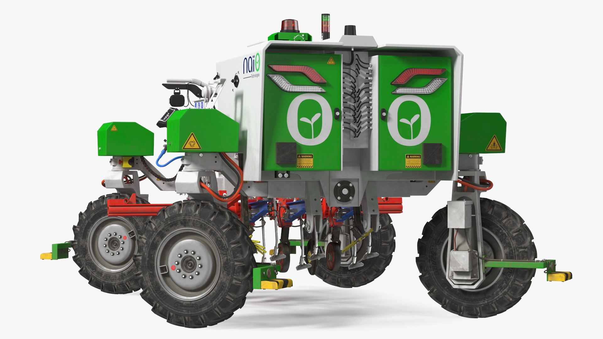 Old Autonomous Farm Robot Orio Naio Rigged 3D Model - TurboSquid 2178937