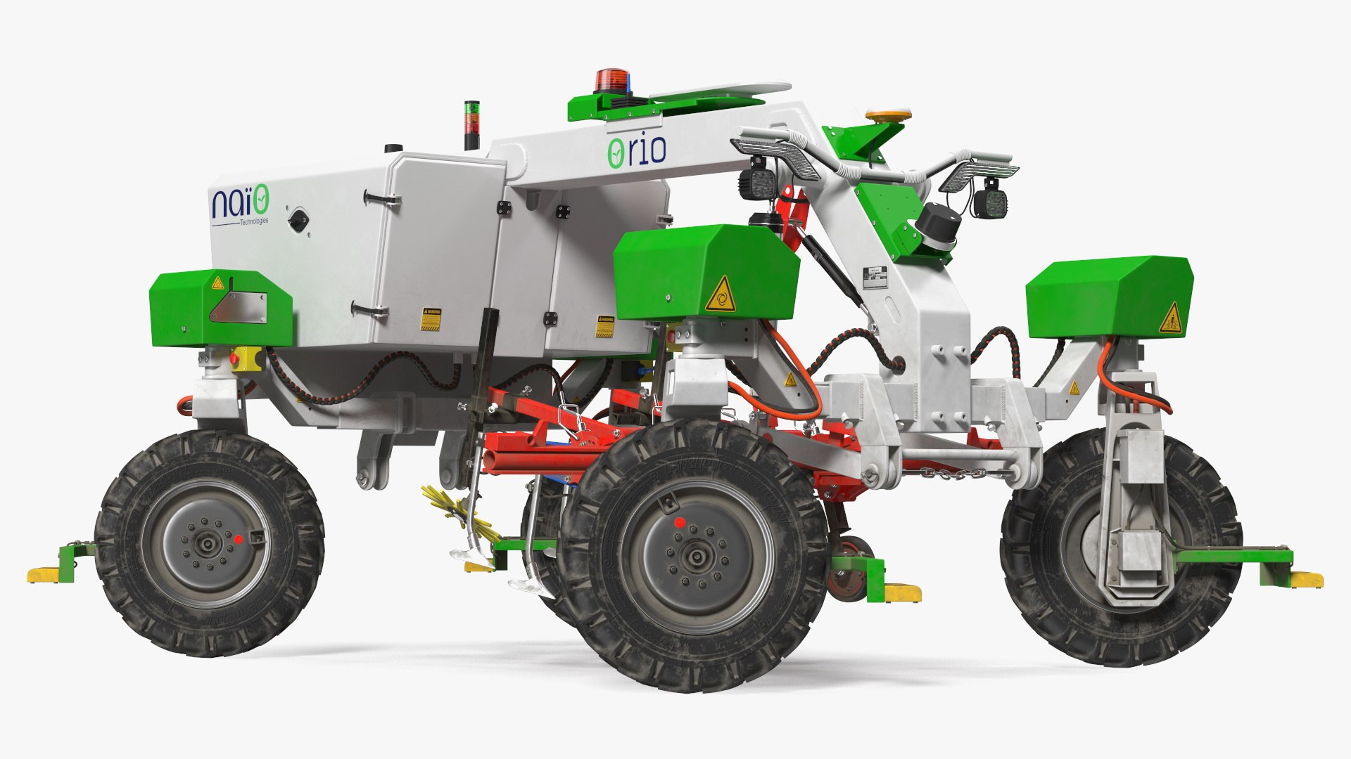 Old Autonomous Farm Robot Orio Naio Rigged 3D Model - TurboSquid 2178937