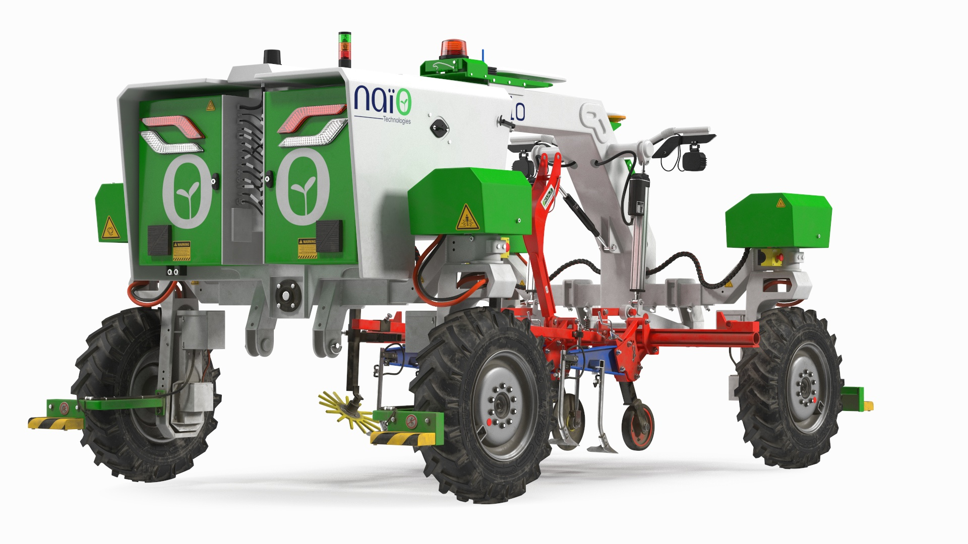 Old Autonomous Farm Robot Orio Naio Rigged 3D Model - TurboSquid 2178937