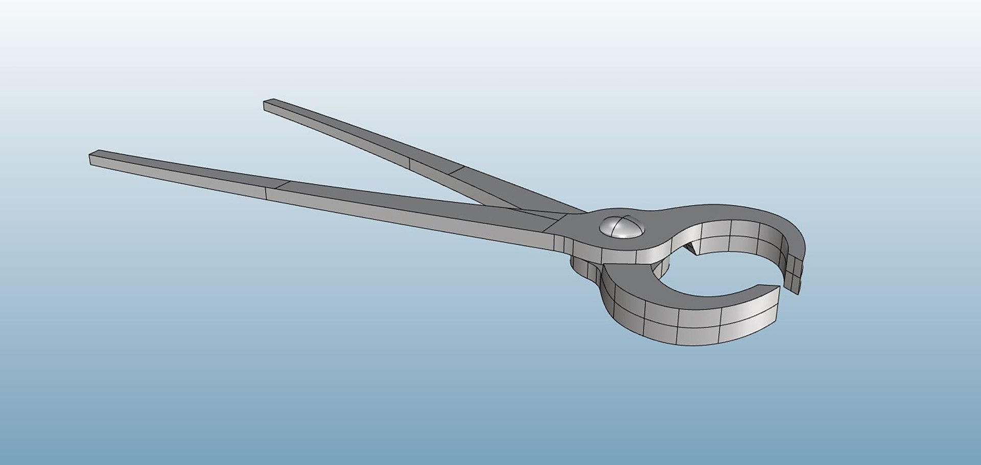 3D Model Blacksmith Pincers - TurboSquid 2229400