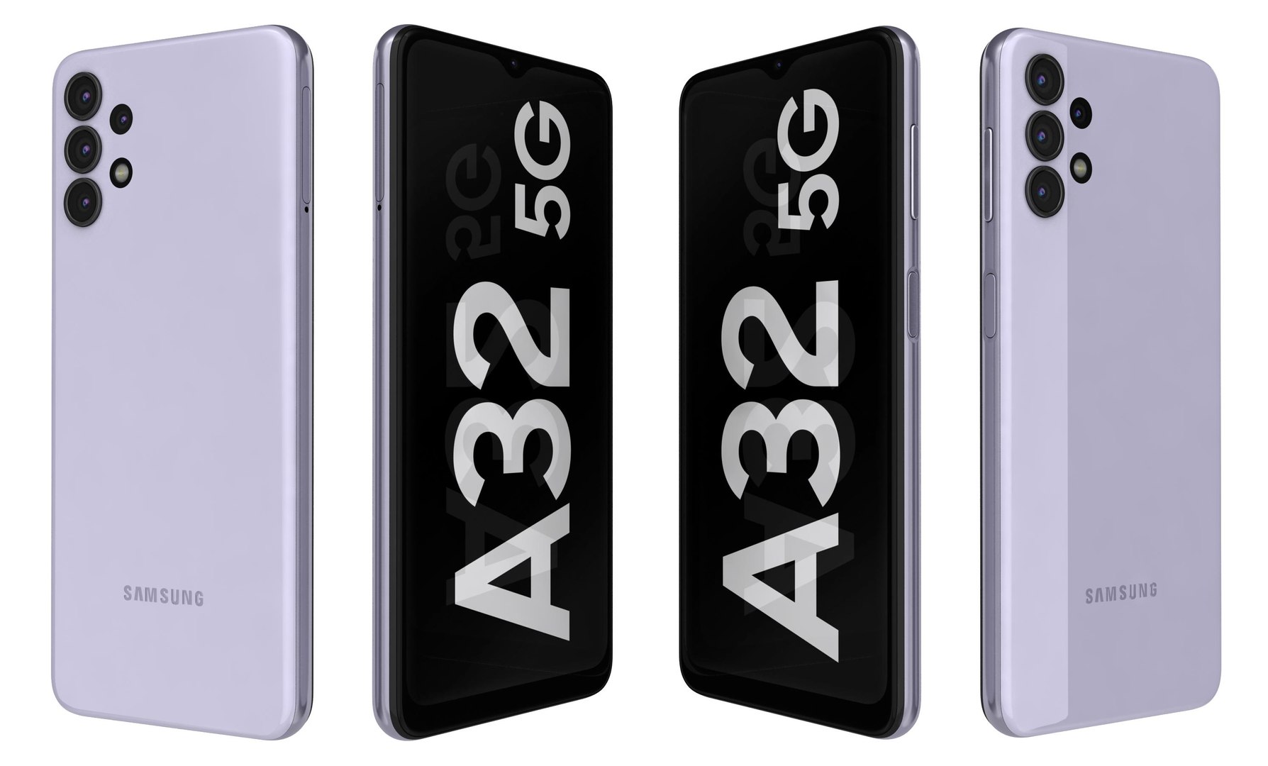 Samsung Galaxy A32 3D Model - TurboSquid 1683892