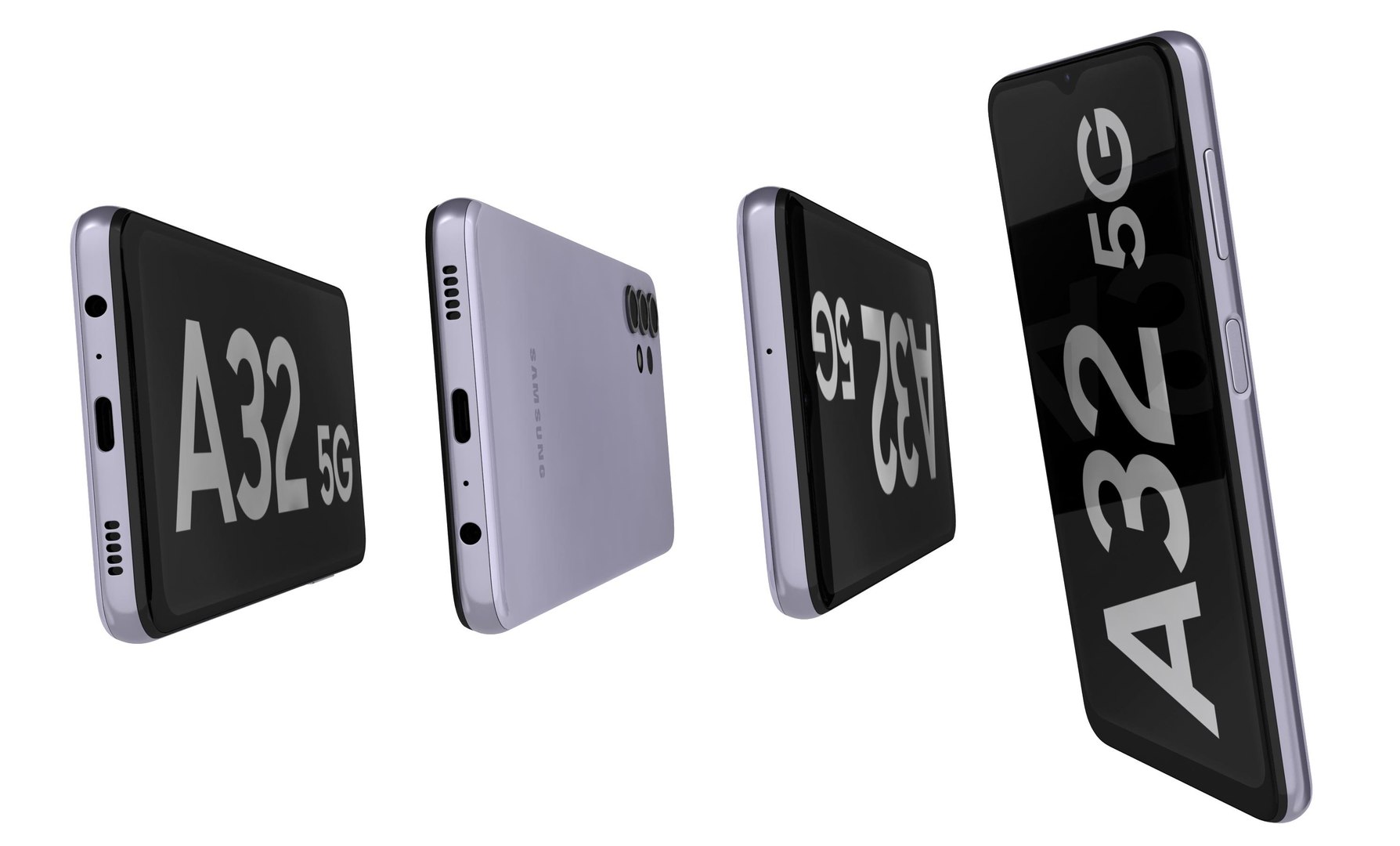 Samsung Galaxy A32 3D Model - TurboSquid 1683892