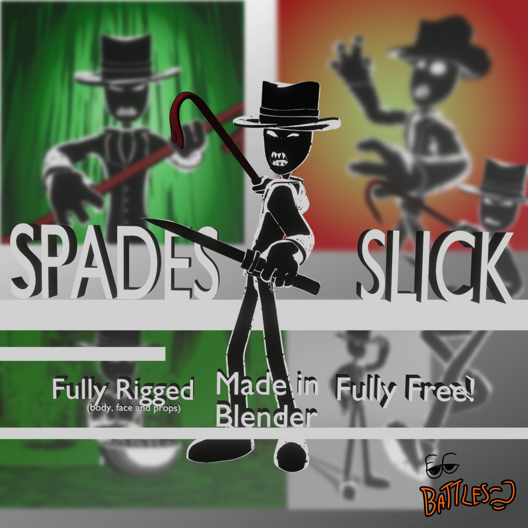 Free Spades Slick - 3D Model 3D Model - TurboSquid 1977616