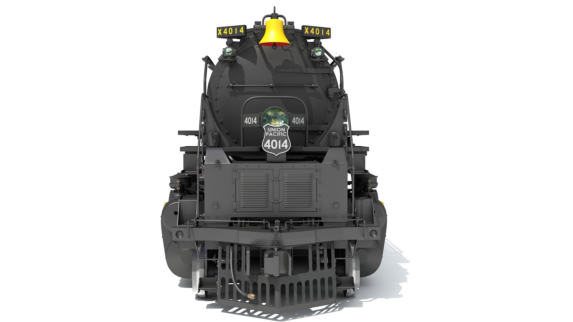 3D Model Steam Locomotive Big Boy Train - TurboSquid 2000796