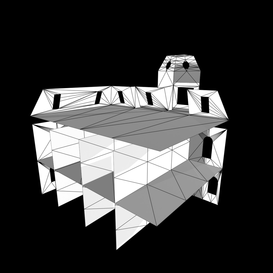 haunted house 3d max