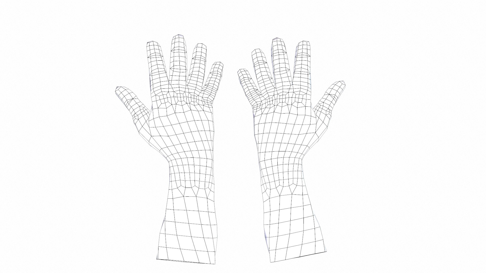 3D Safety Gloves Model - TurboSquid 2342667