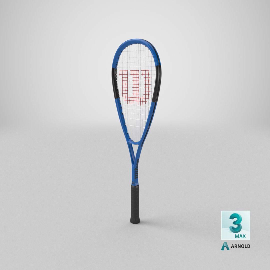 3D Squash Racquet 02 - TurboSquid 2059462