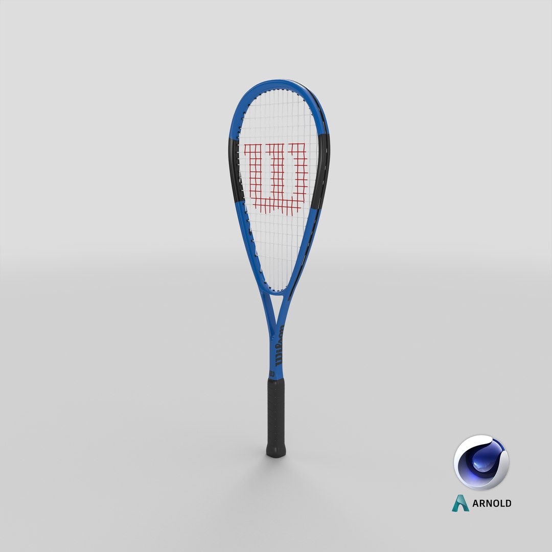 3D Squash Racquet 02 - TurboSquid 2059462