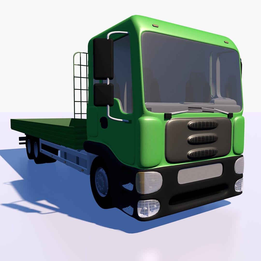 Truck open body model - TurboSquid 1693969