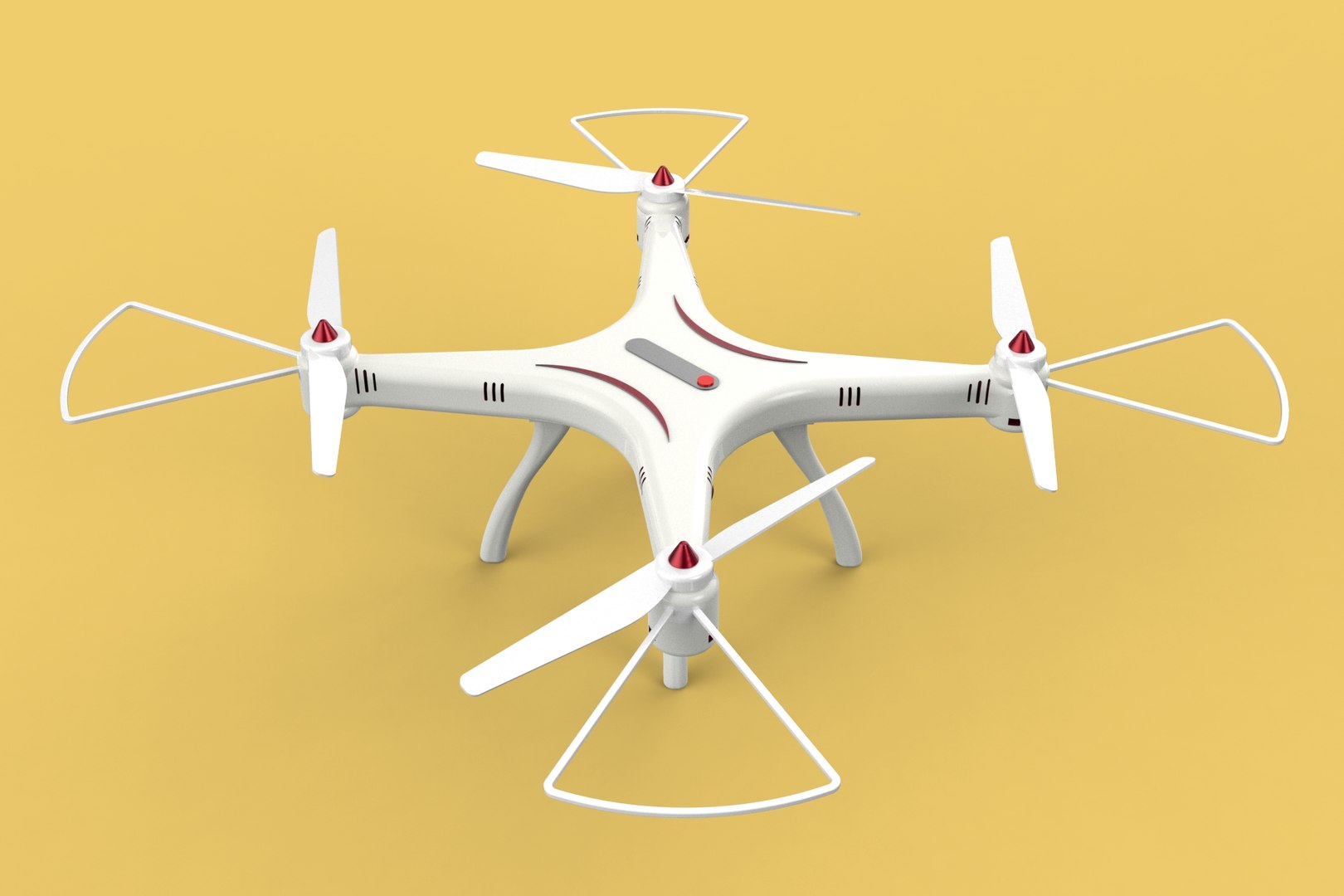 3D DRONE QUADCOPTER UAV UAS AIRCRAFT AERIAL REMOTE CONTROL FPV RC ...