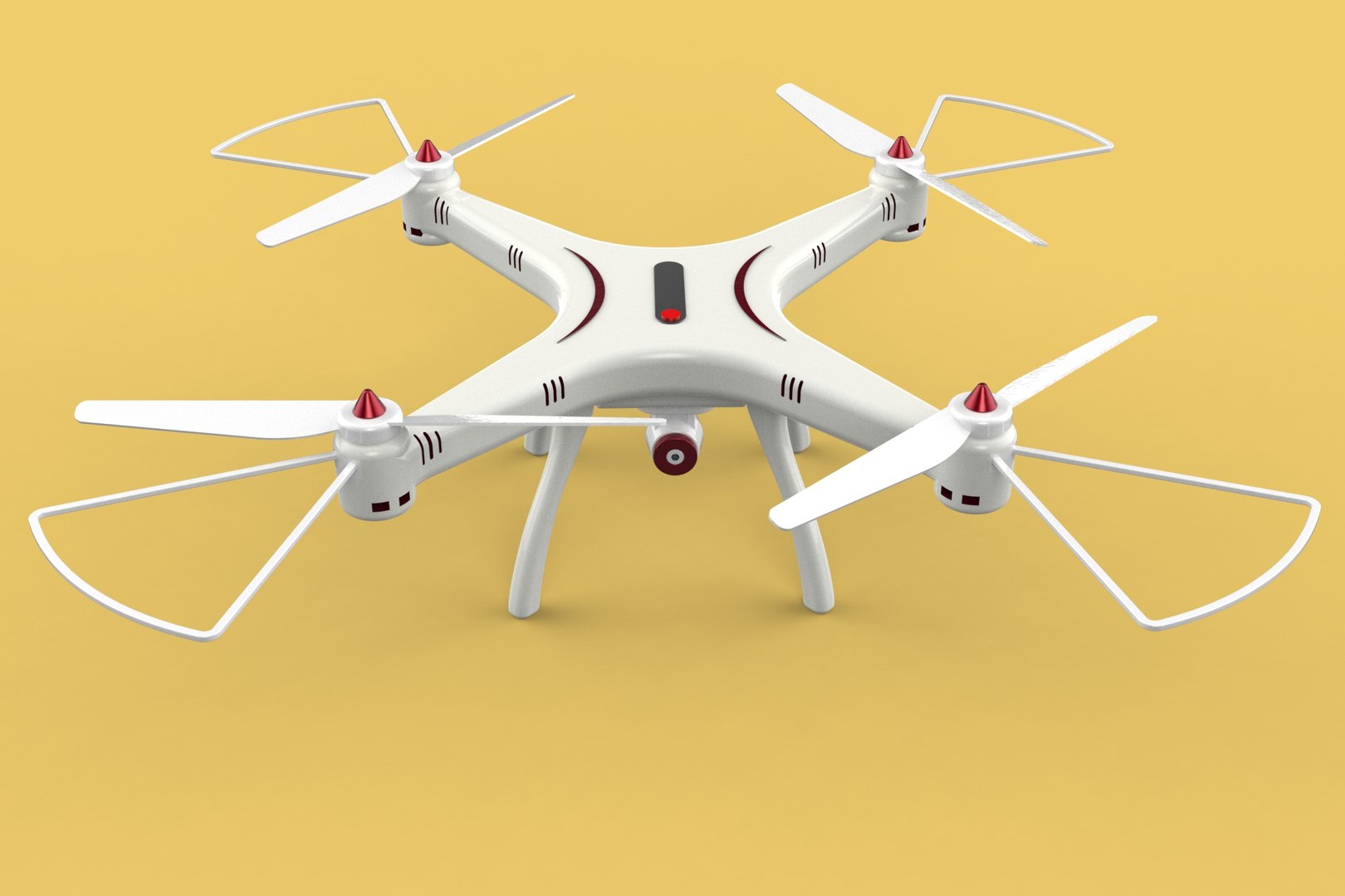 3D DRONE QUADCOPTER UAV UAS AIRCRAFT AERIAL REMOTE CONTROL FPV RC ...