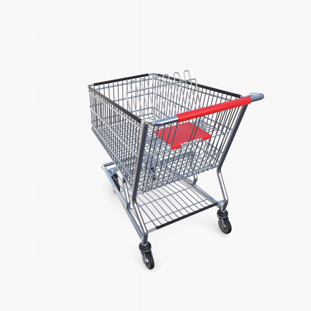 3D model Shopping cart v6 - TurboSquid 2045895
