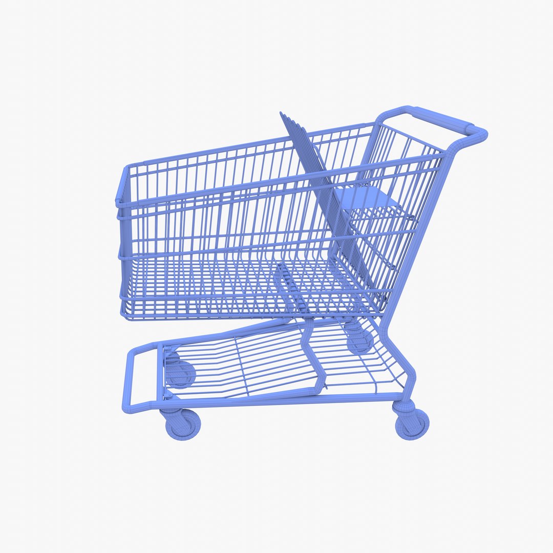 3D model Shopping cart v6 - TurboSquid 2045895