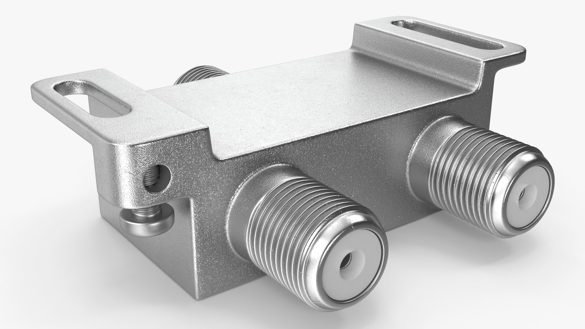 Coaxial Cable 2 Way Splitter 3D Model - TurboSquid 1778013