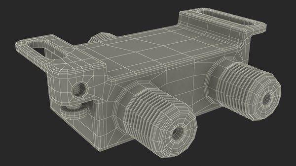 Coaxial Cable 2 Way Splitter 3D model - TurboSquid 1778013