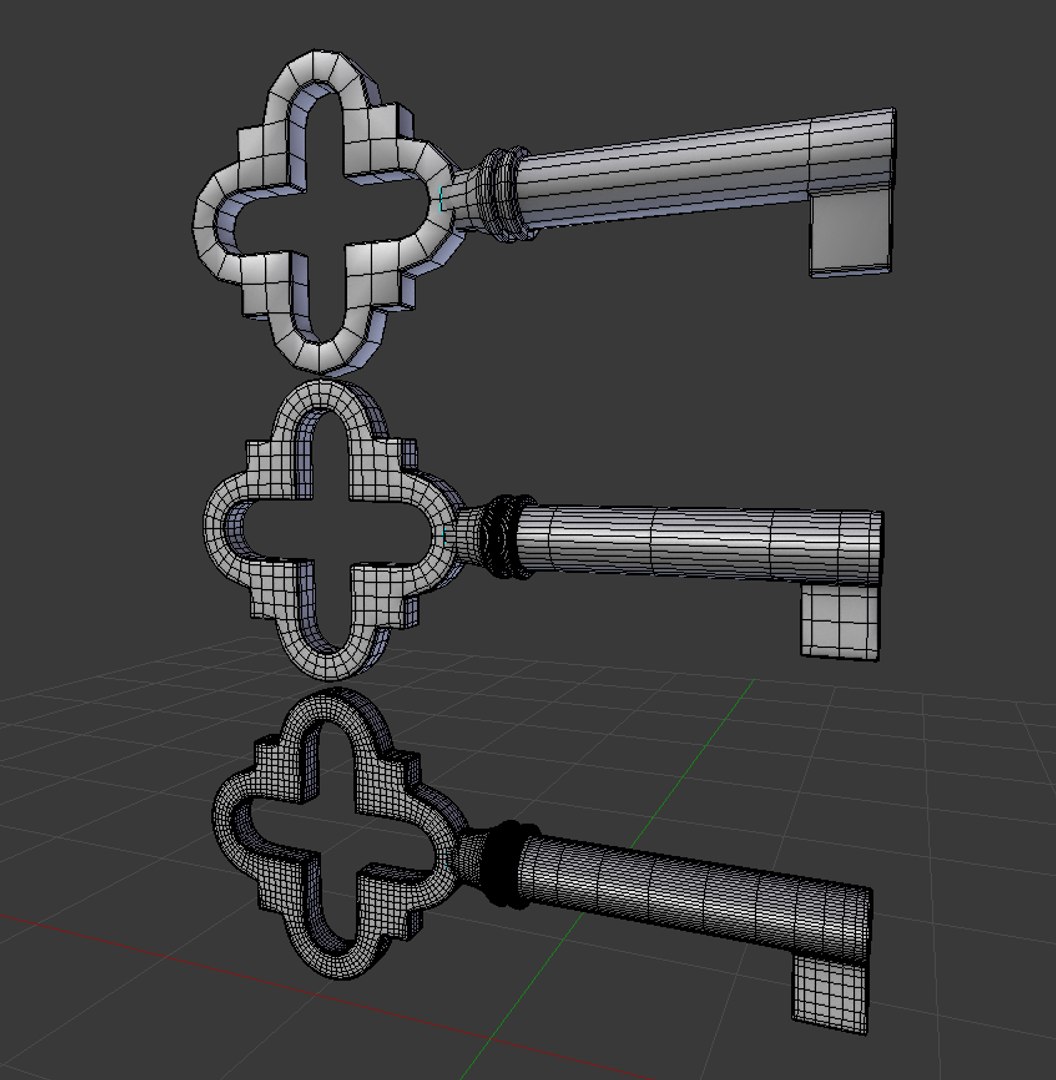 Small Key Model - TurboSquid 1206717