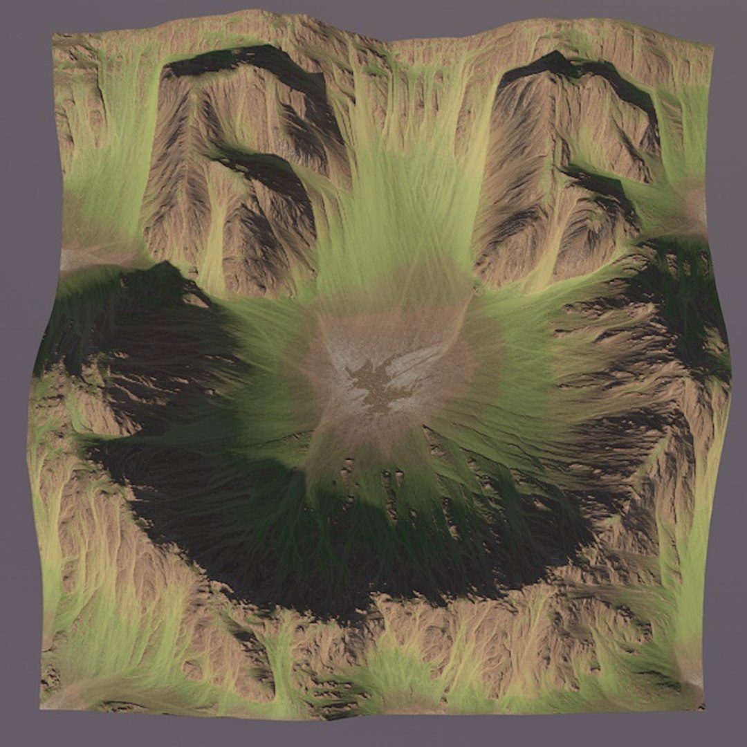 Maya Mountain Maps Terrain